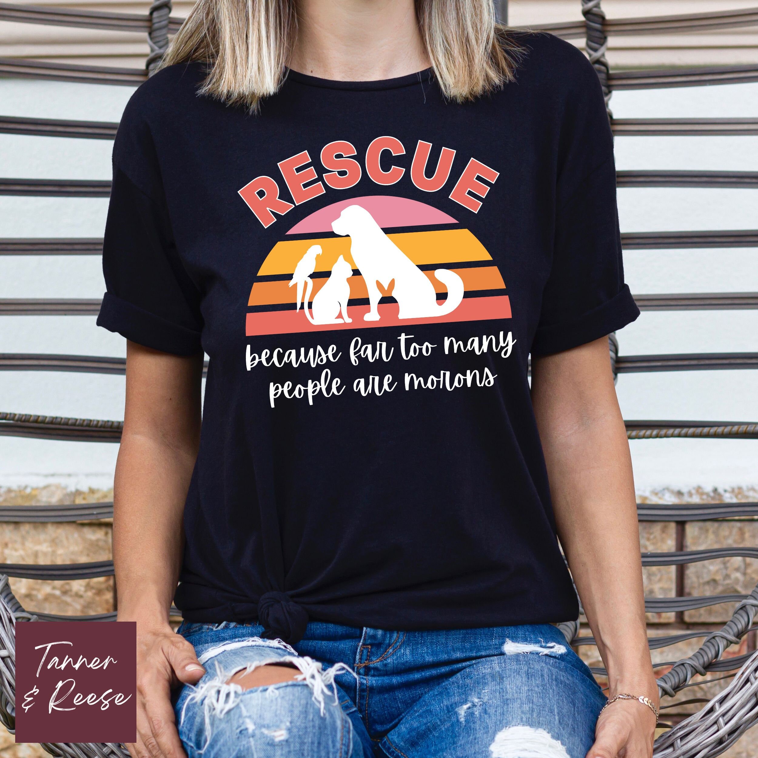 Animal Rescue Shirt Dog Rescue Shirt Feral Cat Rescue Shirt Feral Cat ...