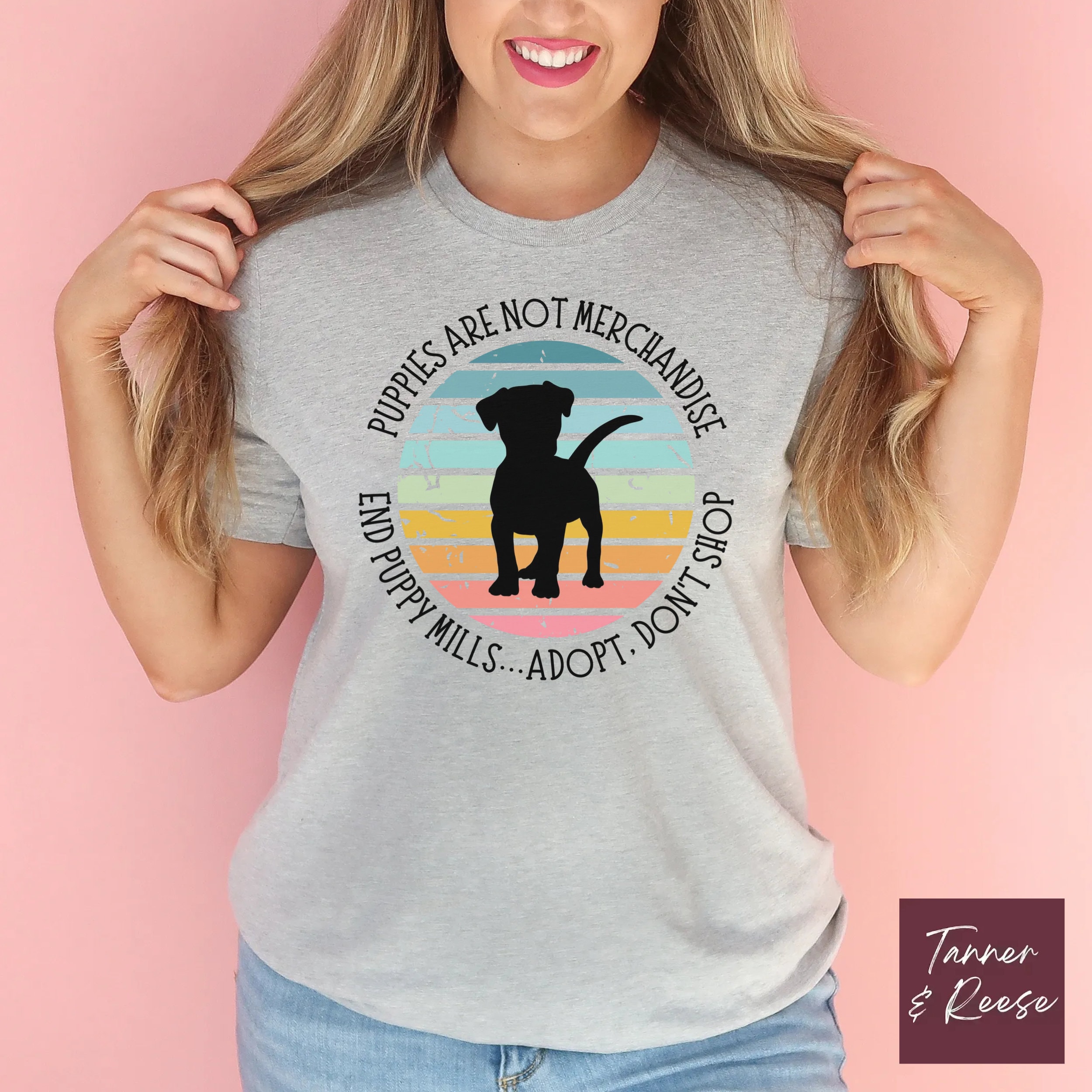 Puppies Are Not Merchandise Shirt End Puppy Mills Shirt Adopt Don't ...