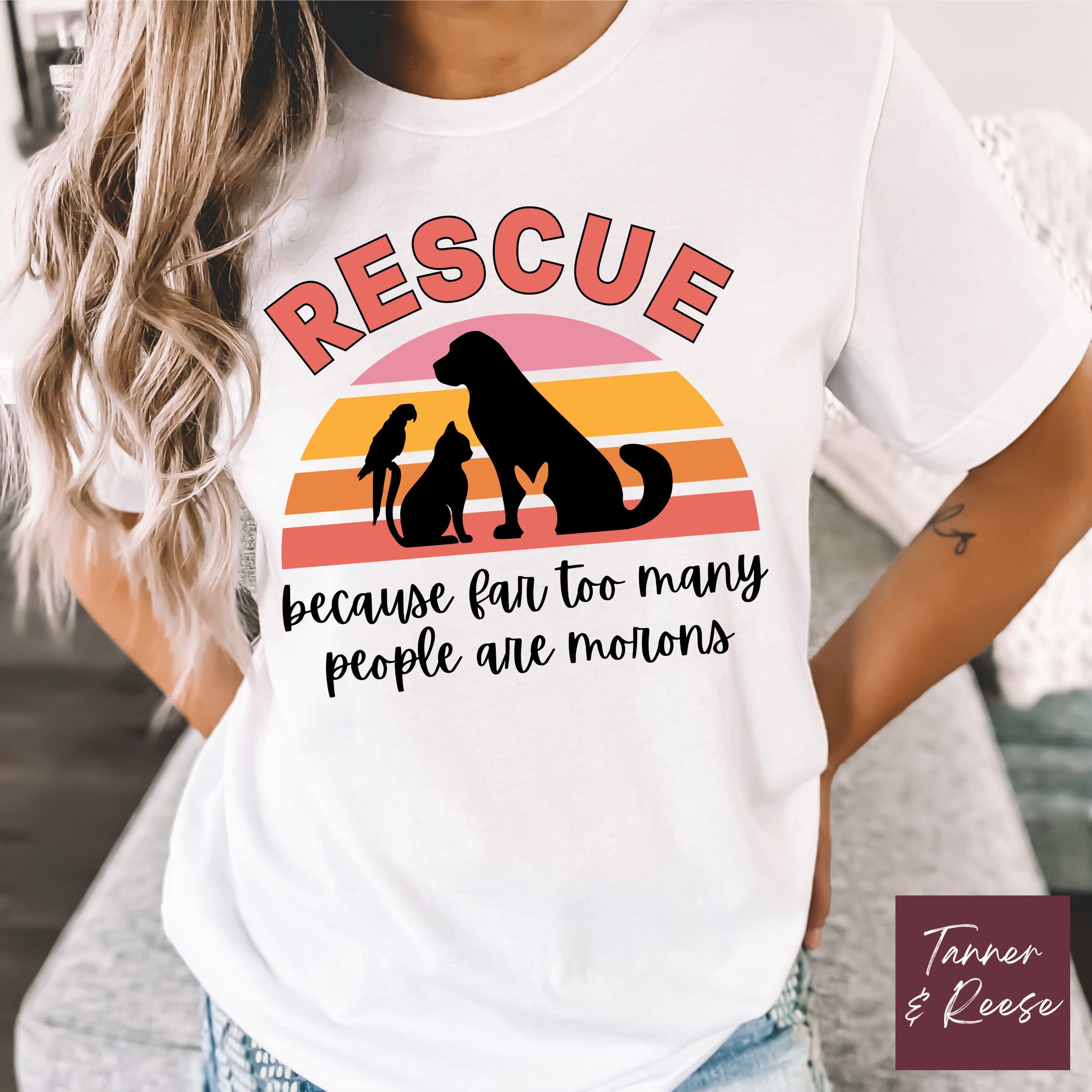 Animal Rescue Shirt Dog Rescue Shirt Feral Cat Rescue Shirt Feral Cat ...