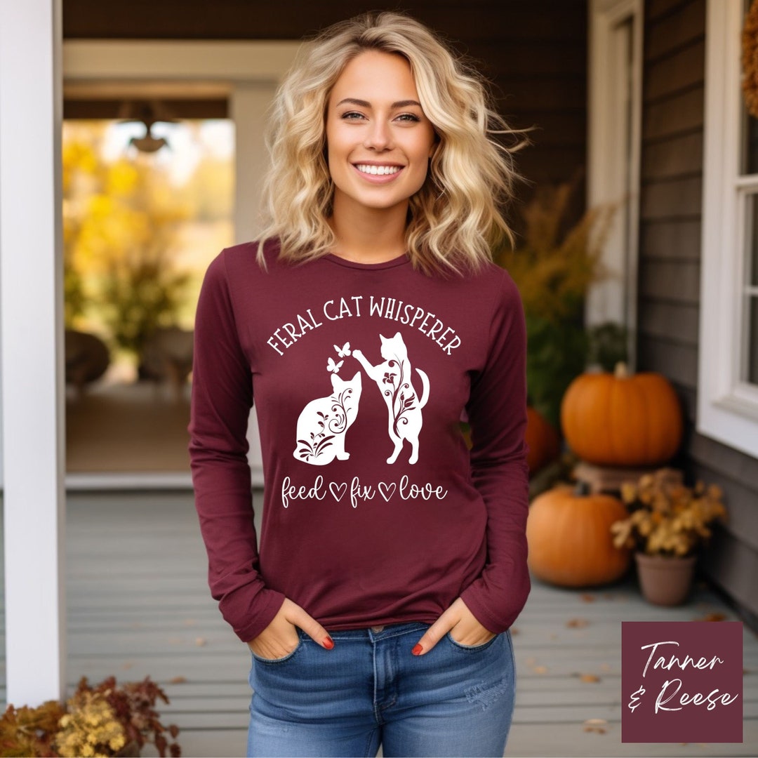 Spay Neuter Shirts Spay and Neuter Shirt Cat Rescue Shirts Save Feral ...