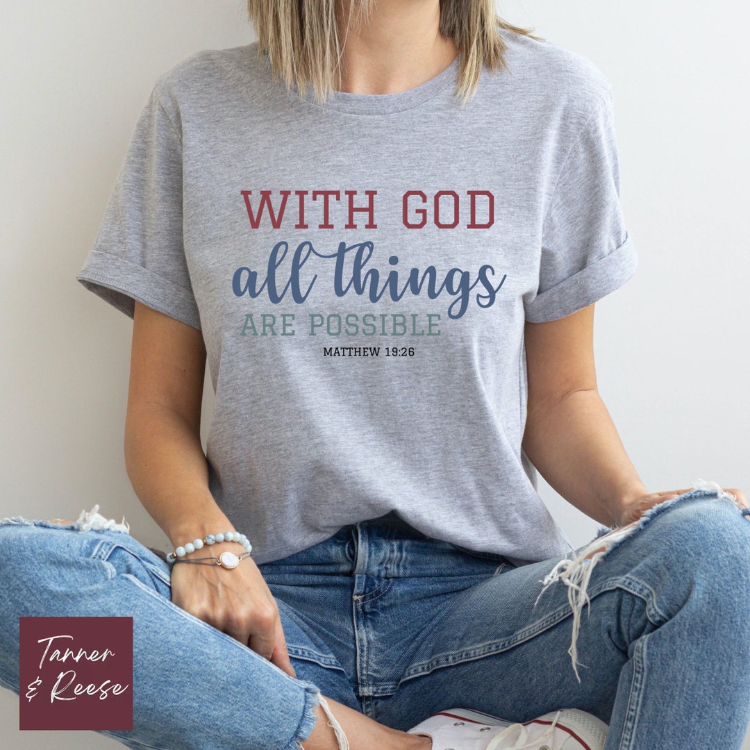 Bible Verse Tshirts Bible Verse Shirts Jesus Shirts Faith - Etsy