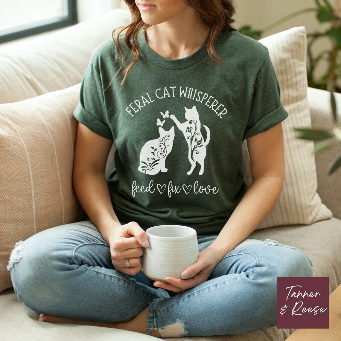 Spay Neuter Shirts Spay and Neuter Shirt Cat Rescue Shirts Save Feral ...