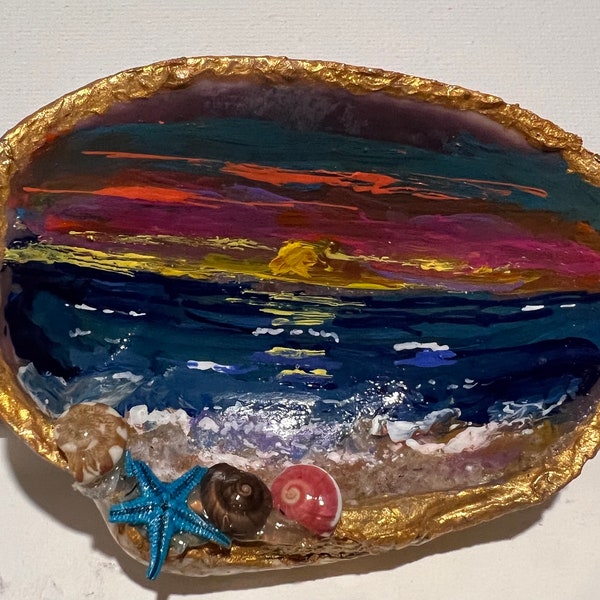 Hand Painted Shells - Etsy