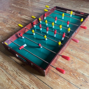 Table Football Game, Baby Foot Table , French Vintage Table Game - Etsy