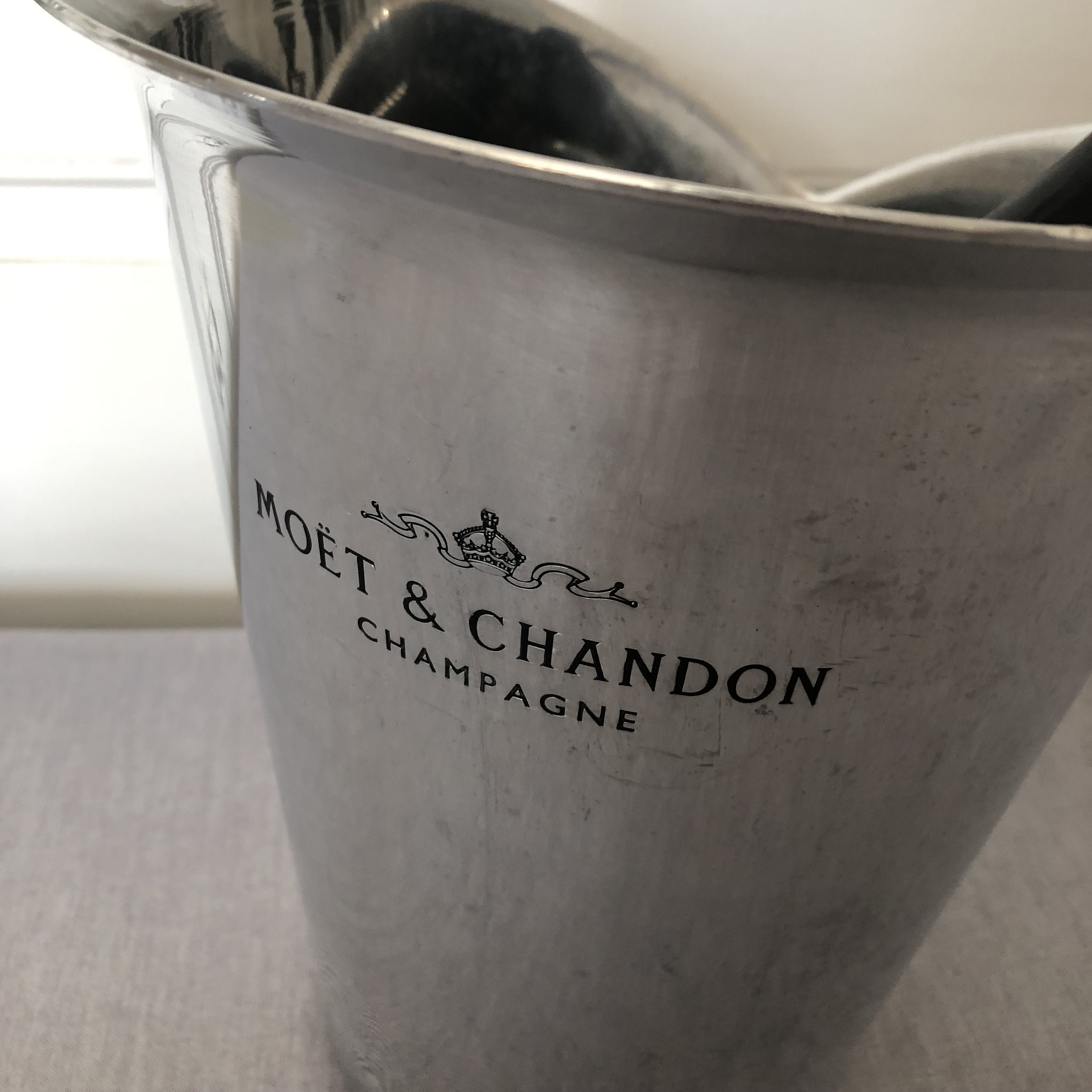 Moet Et Chandon Champagne Bucket French Vintage Ice Bucket - Etsy