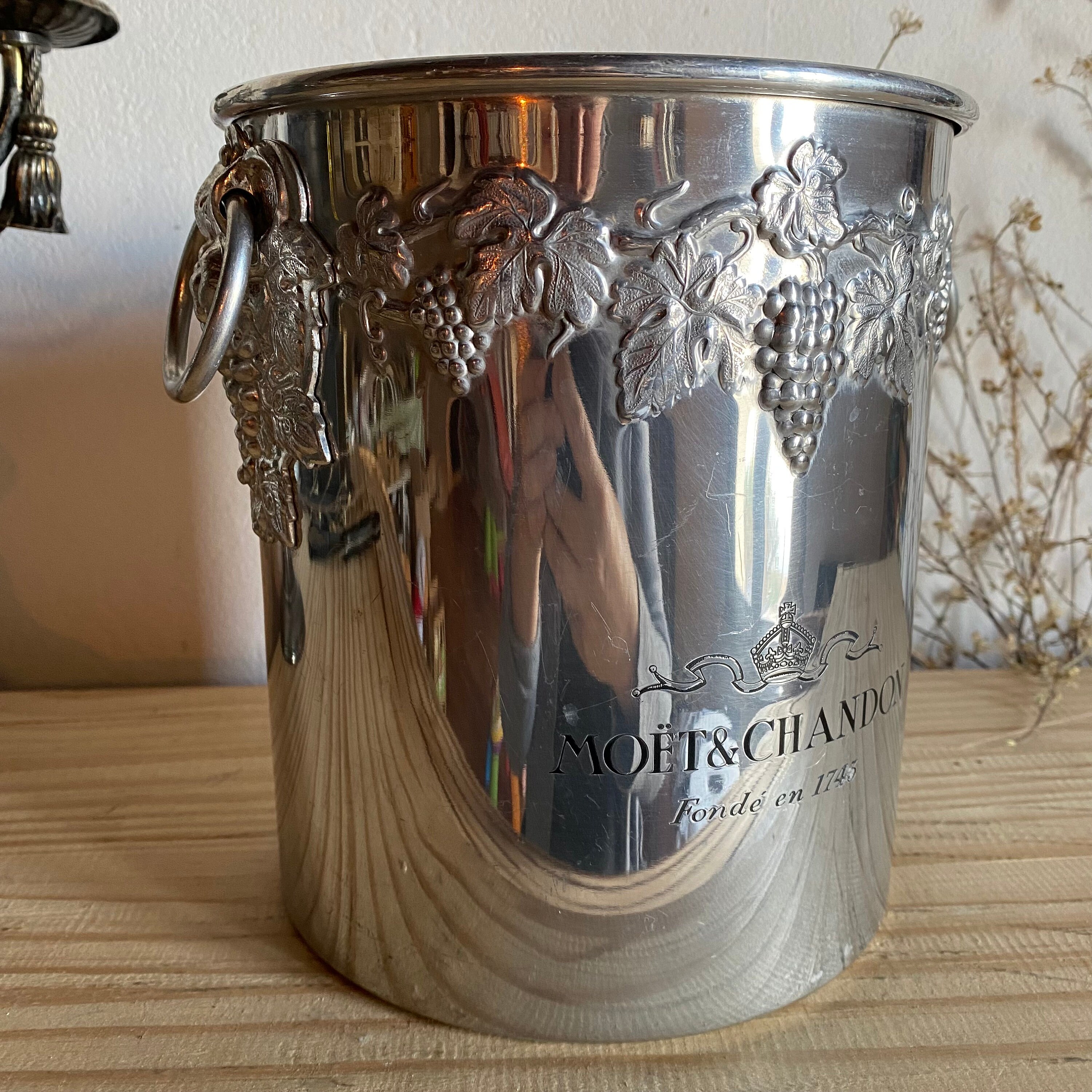 Moet & Chandon Champagne Bucket French Vintage Ice Bucket - Etsy