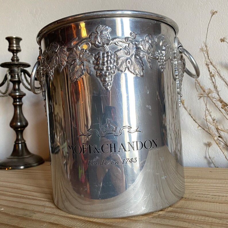 Moet & Chandon Champagne Bucket French Vintage Ice Bucket - Etsy