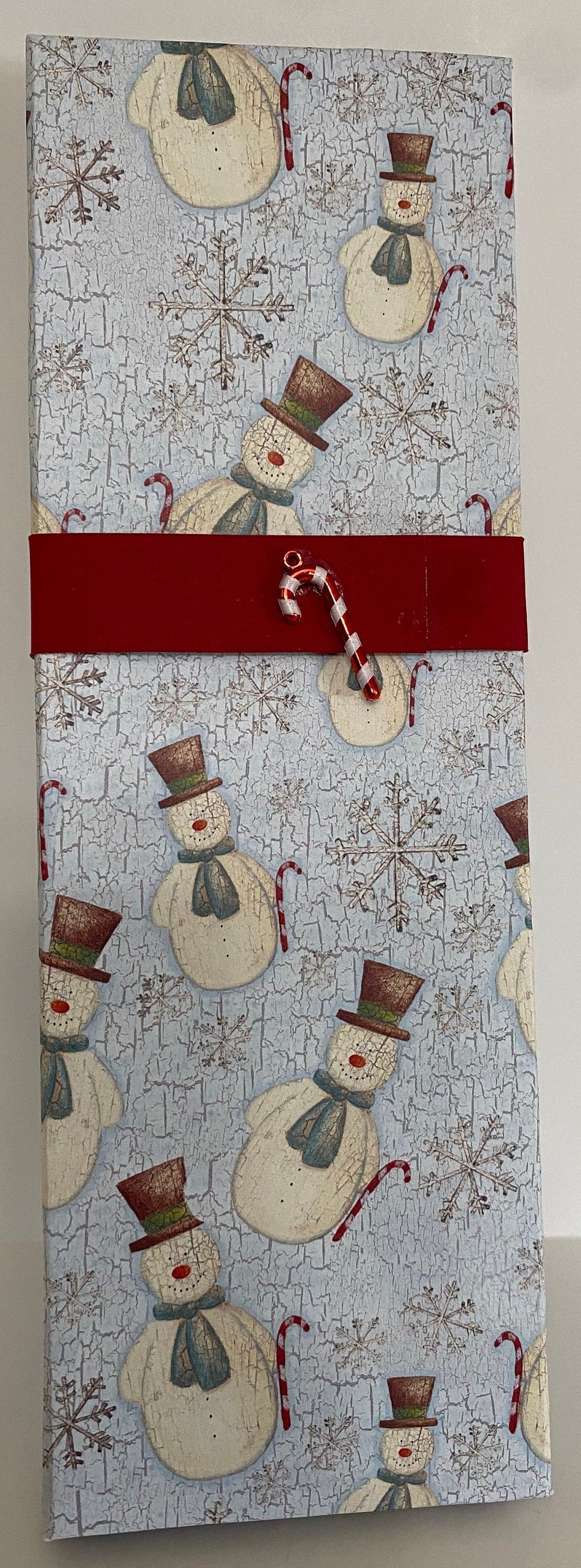 Snowman Tall Notepad - Etsy