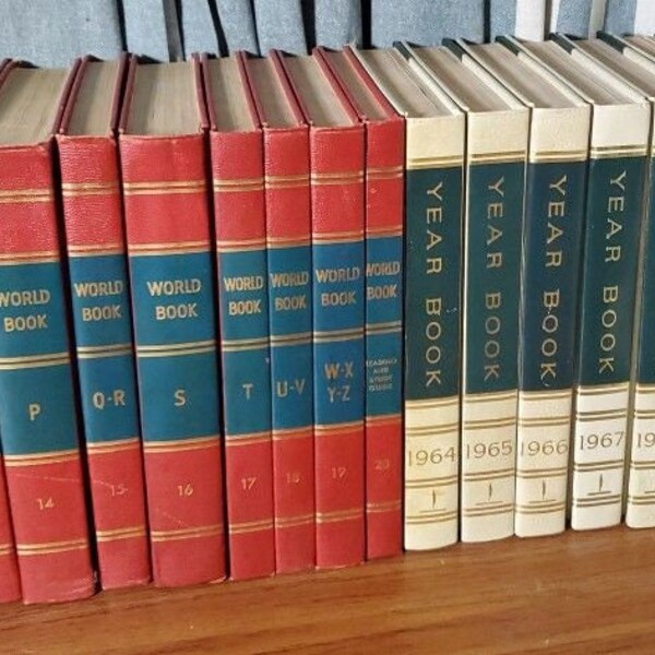 Encyclopedia Set - Etsy