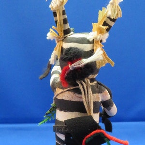 Vintage Kachina koshari Aka Koyala Tewa or Hano Clown Kachina Carved by ...