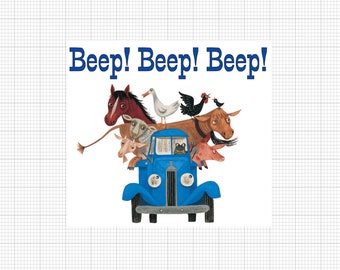 Little Blue Truck | Etsy