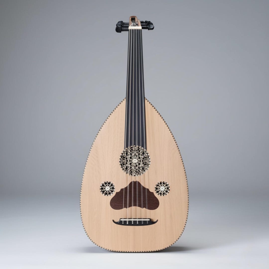 Moroccan Oud by Renowned Luthier | Handmade Arabic Lute With Wenge ...