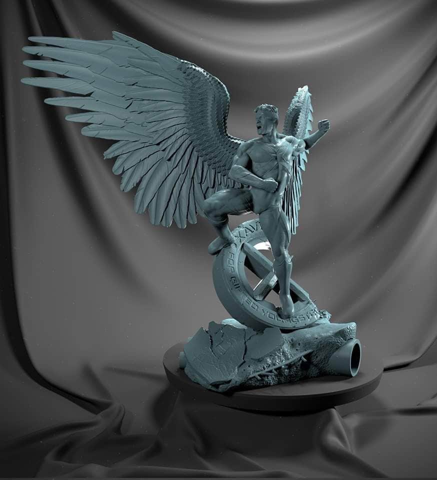 3D Stl Angel X Man Model,3d Stl Drawing File,stl for Priting,3d Printer ...