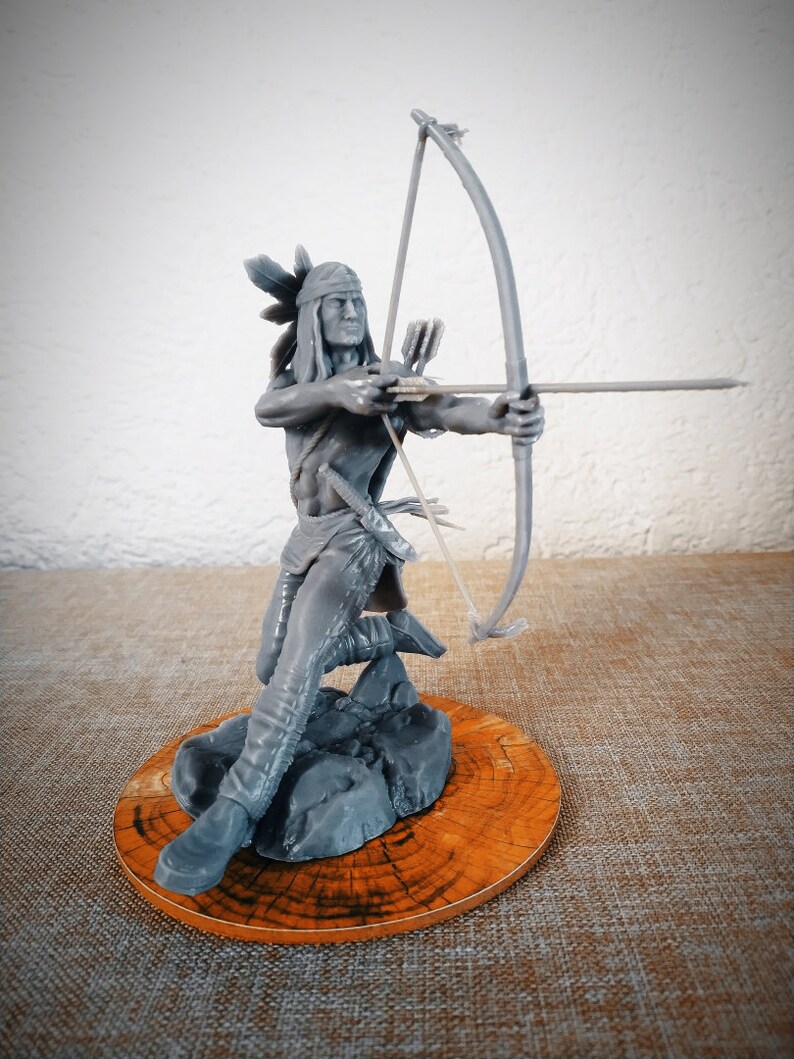 3D Stl Model,3d Stl Native American Drawing File,stl for Priting,3d ...