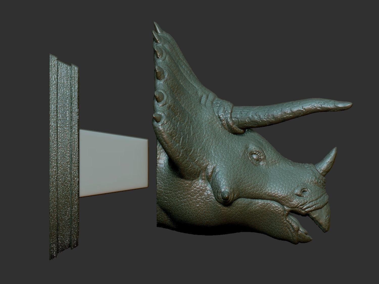 3D Dinosaur STL Model for 3D Printing (digital File) - Etsy