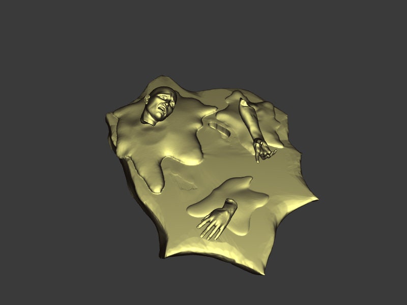 3D Woman Figure STL Model for 3D Printing - Etsy