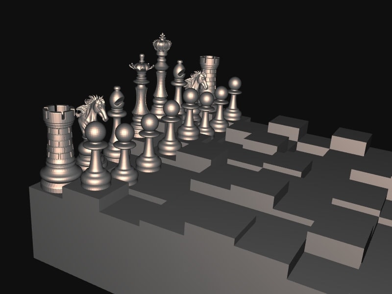 3D Stl Chess,3d Stl Chess Drawing File,stl for Priting,3d Printer and ...