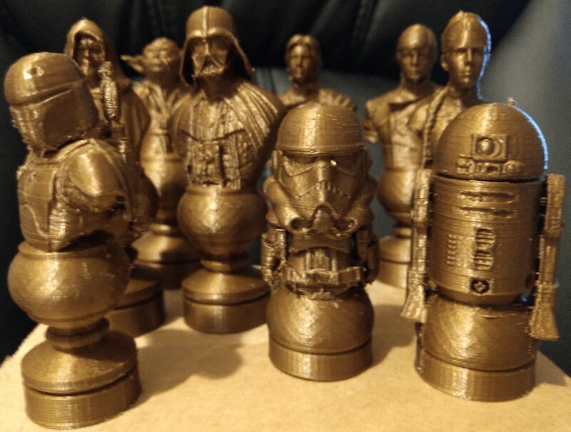 Star Wars Chess 3D STL Model for 3D Printer (digital Download) - Etsy