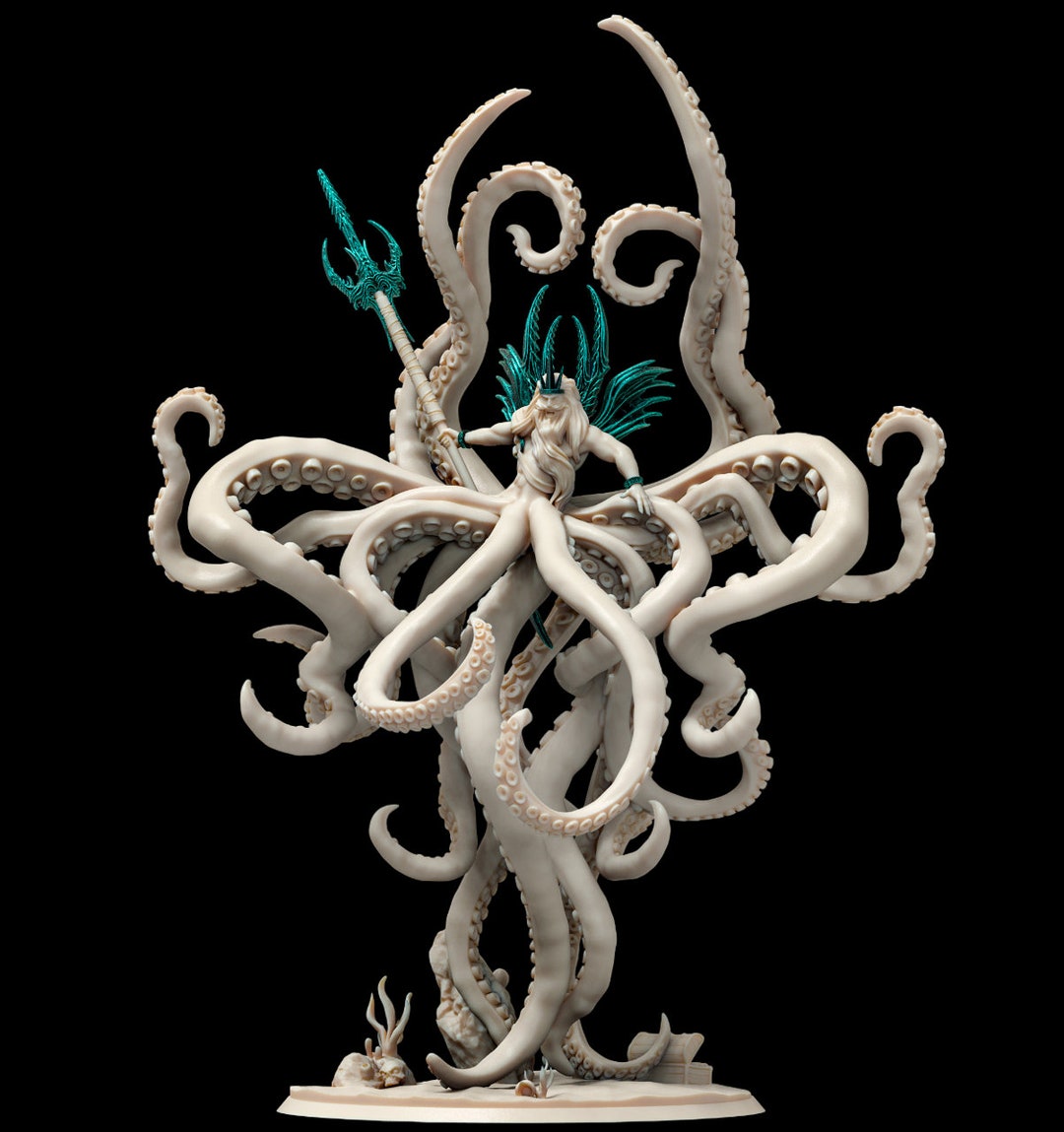3D Stl Model Octopus King,3d Stl Drawing File,stl for Priting,3d ...