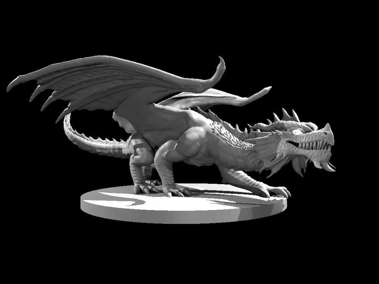3D Stl Model,3d Stl Dragon Drawing File,stl for Priting,3d Printer and ...