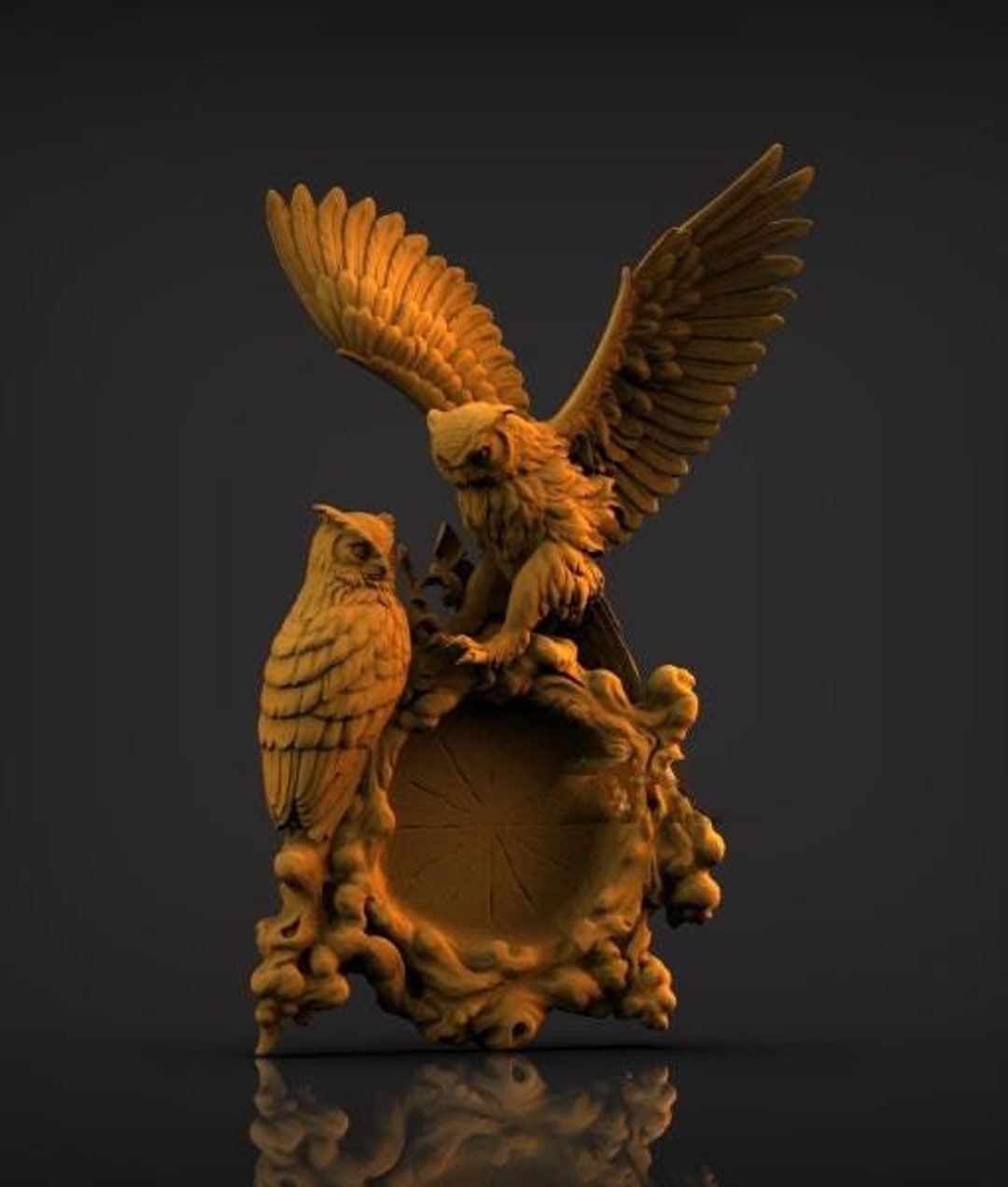 3D Stl Owl File,3d Stl Drawing File,stl for Printing,3d Printer ...