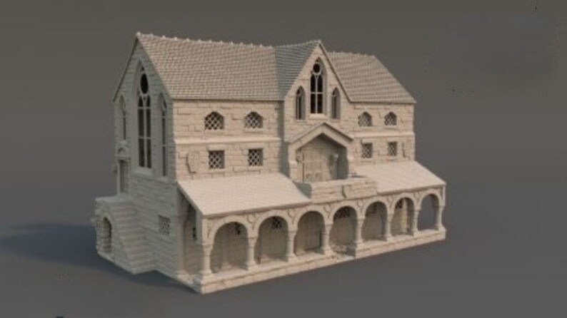 3D STL Miniature House Model: Printing File (digital Download) - Etsy