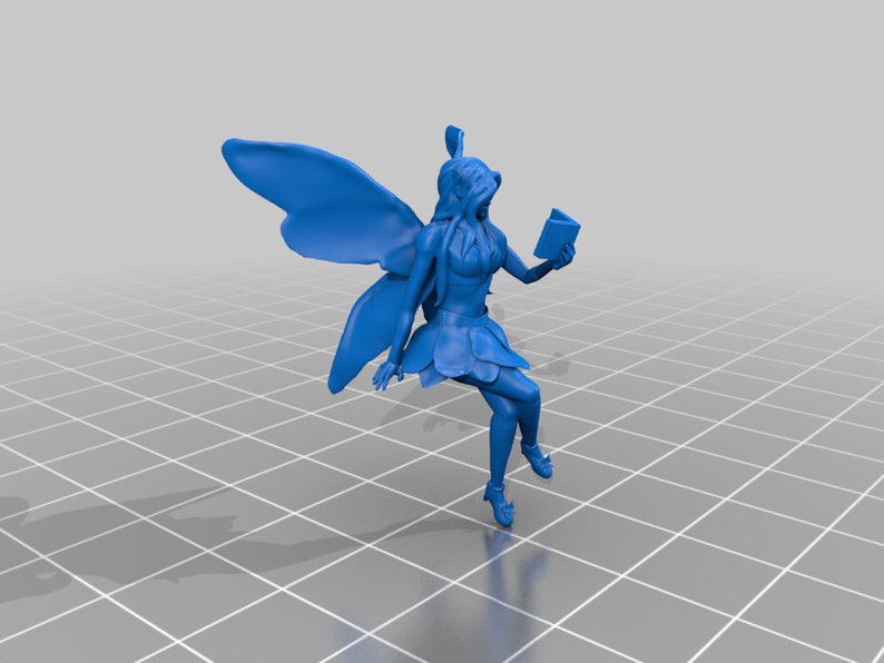 3D Stl Model,3d Stl Fairy Drawing File,stl for Priting,3d Printer and ...