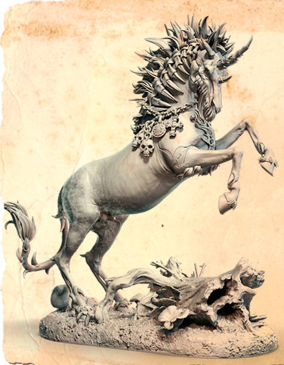 3D Stl Model,3d Stl Unicorn Drawing File,stl for Priting,3d Printer and ...