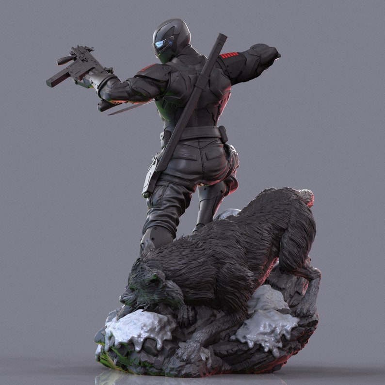 Snake Eyes 3D STL Model for 3D Printing - Etsy