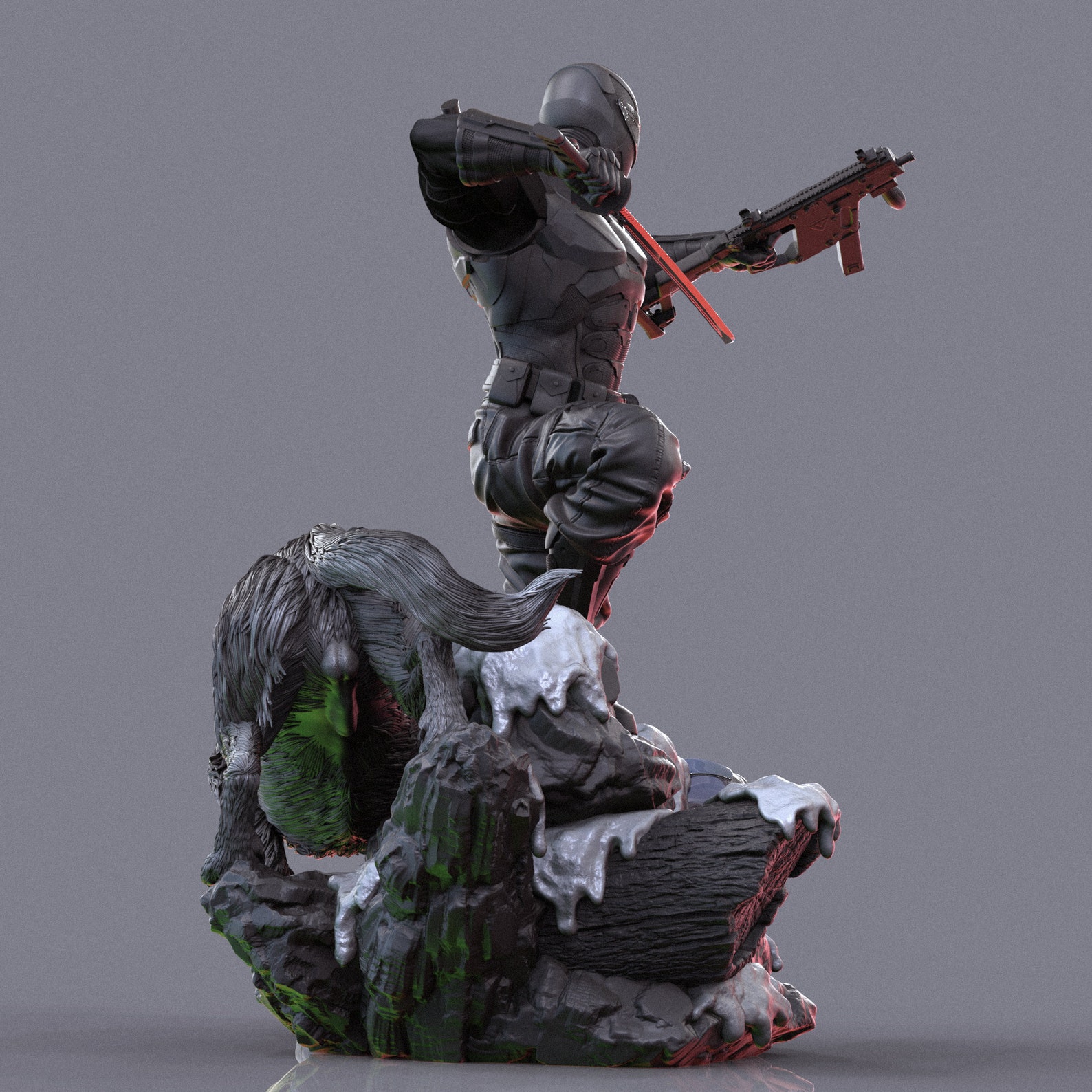 Snake Eyes 3D STL Model for 3D Printing - Etsy