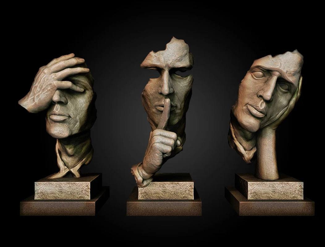 3D Stl Model,3d Stl Human Face Art File,stl for Priting,3d Printer ...