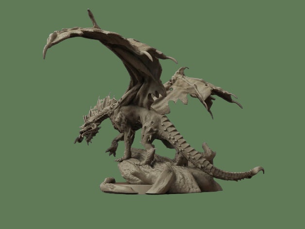 3D Stl Dragon Model,3d Stl Drawing File,stl for Priting,3d Printer and ...