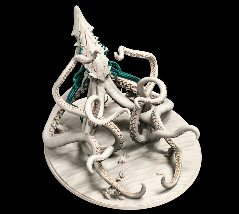 3D STL Octopus Model: Printer Figure File - Etsy