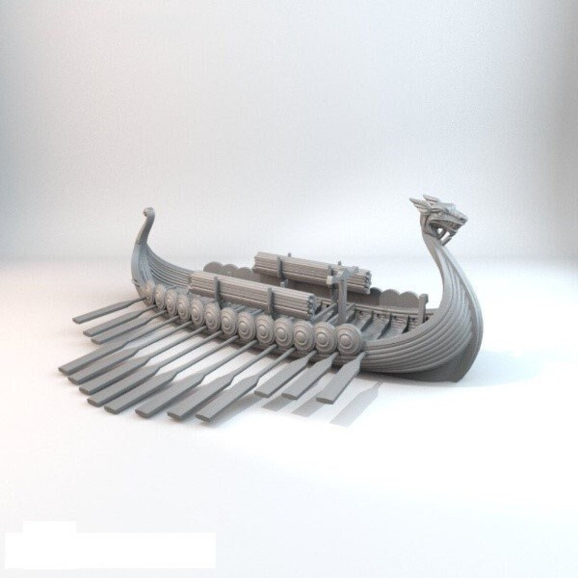 3D Model,3d Stl Viking Boat Drawing File,stl for Priting,3d Printer and ...
