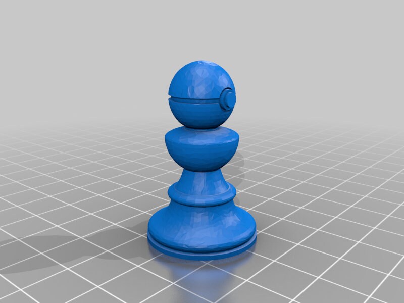 3D Stl Chess,3d Stl Pokemon Chess Drawing File,stl for Priting,3d ...