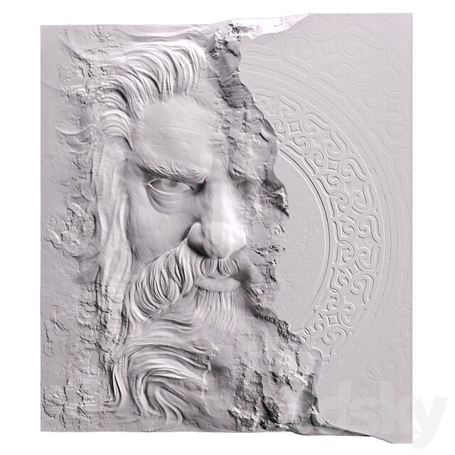 3d Stl Man Face Relief,3d Stl Model,wood Working,cnc Machine,wood ...