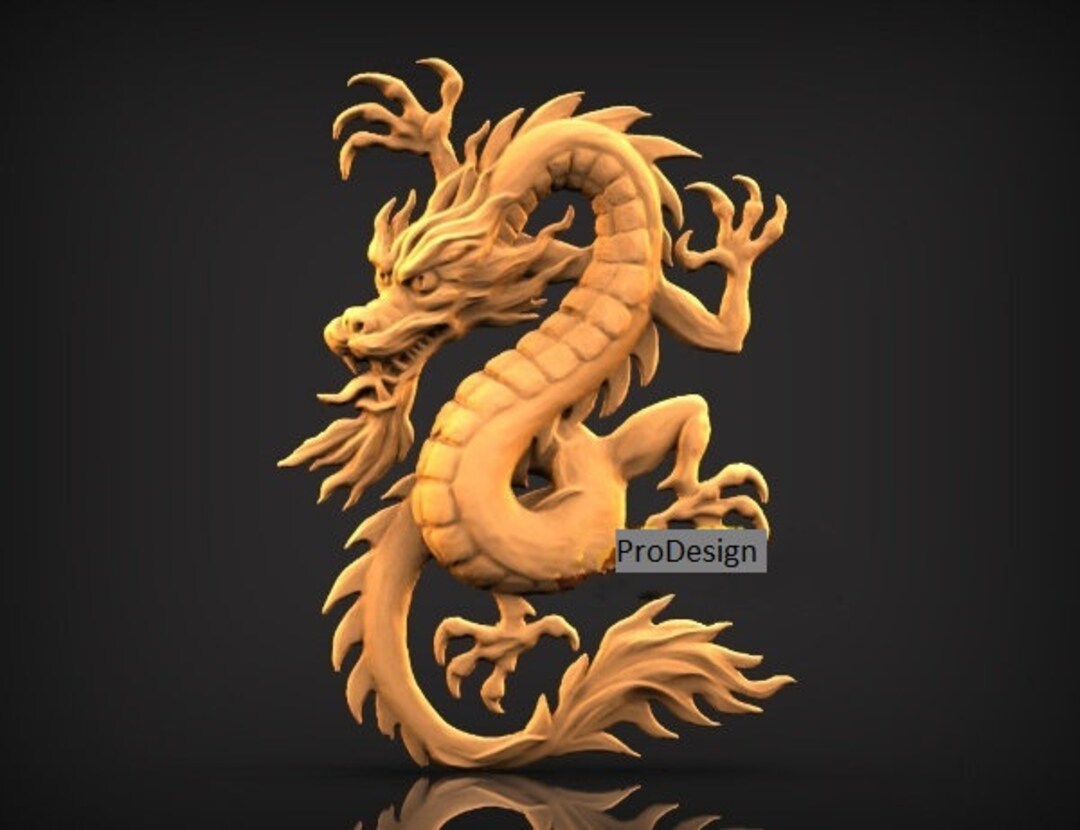3D Stl Model,3d Stl Dragon Drawing File,stl for Priting,3d Printer and ...