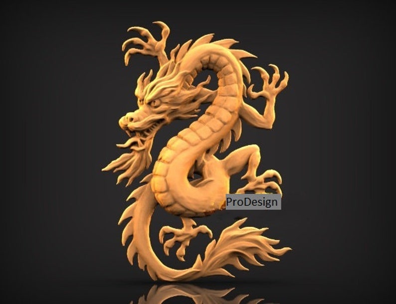 3D Stl Model,3d Stl Dragon Drawing File,stl for Priting,3d Printer and ...