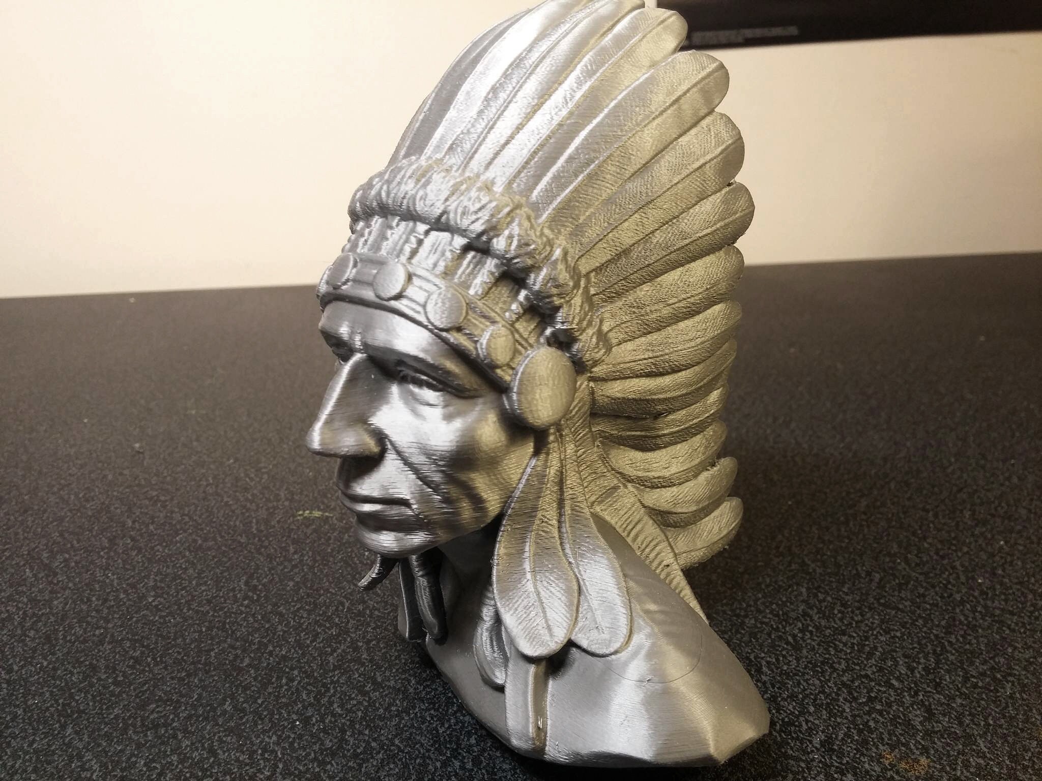 3D Stl Model,3d Stl Native American Man Drawing File,stl for Priting,3d ...