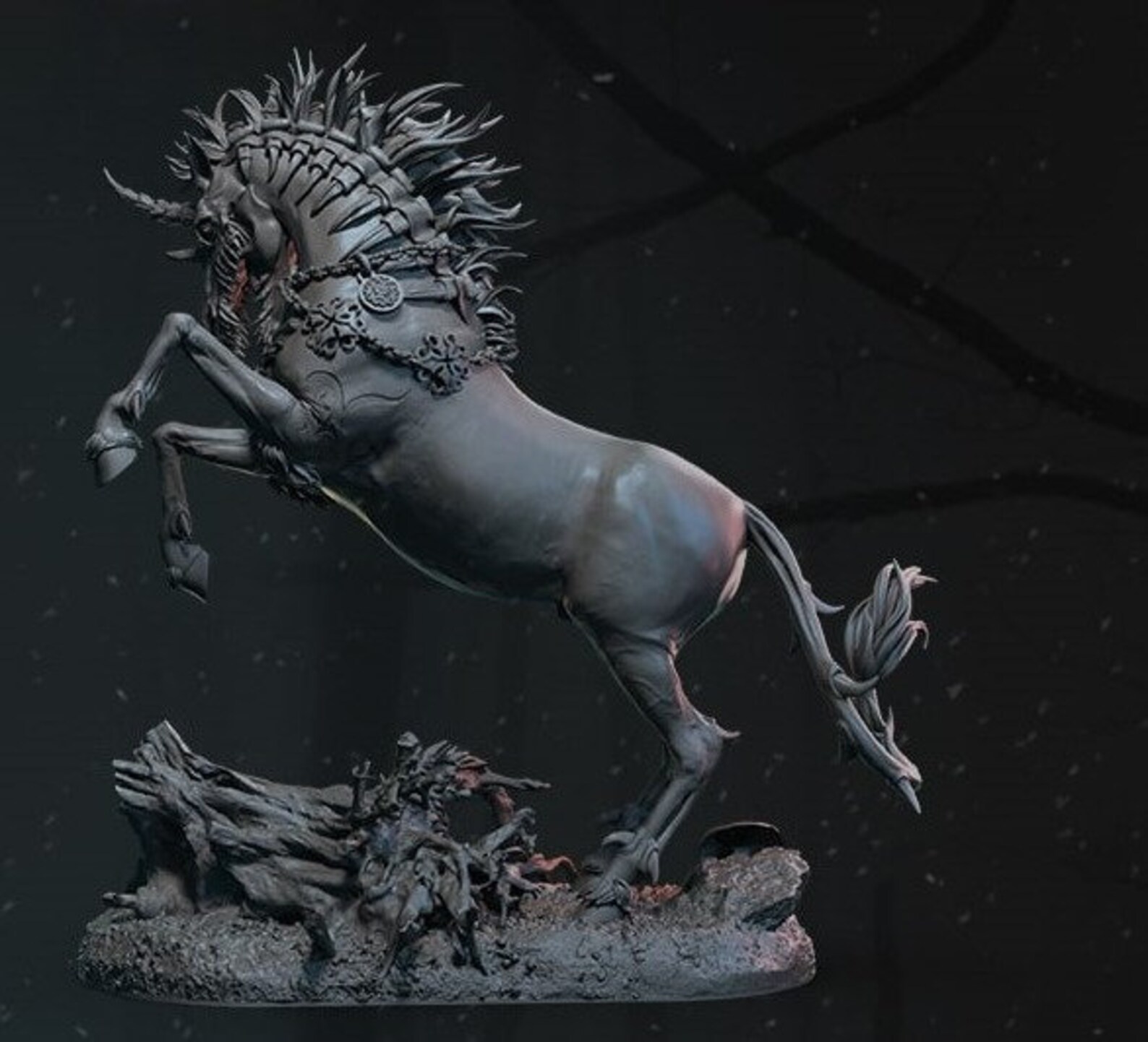 3D STL Evil Unicorn Model: Digital Print File - Etsy