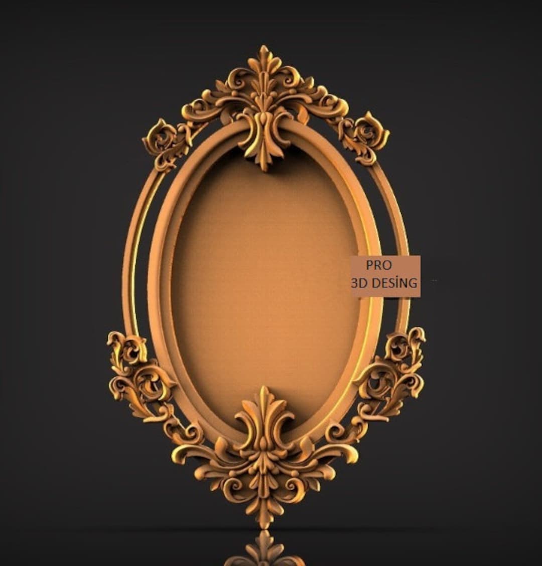 3d Model,3d Frame Relief Files,stl for Printing,carve,cnc Machine,wood ...