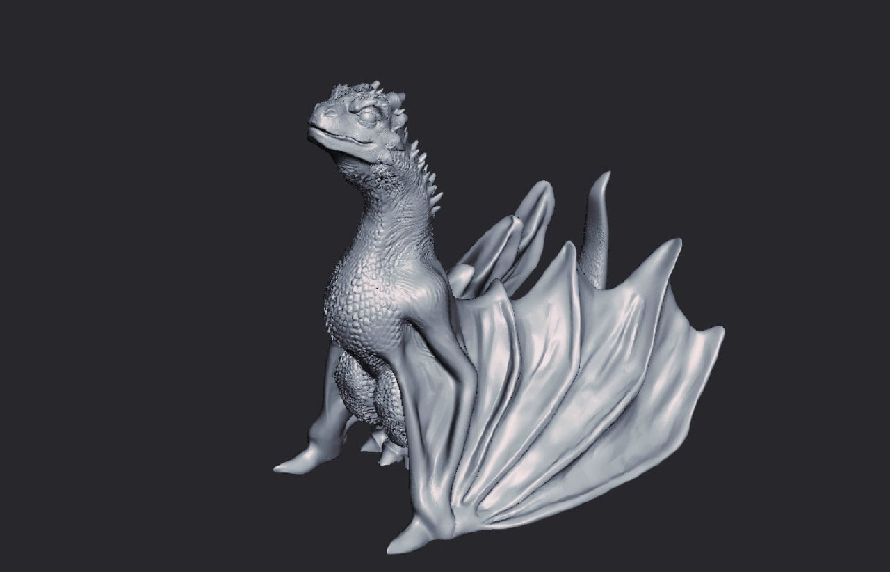 3D Stl Model,3d Stl Dragon Drawing File,stl for Priting,3d Printer and ...
