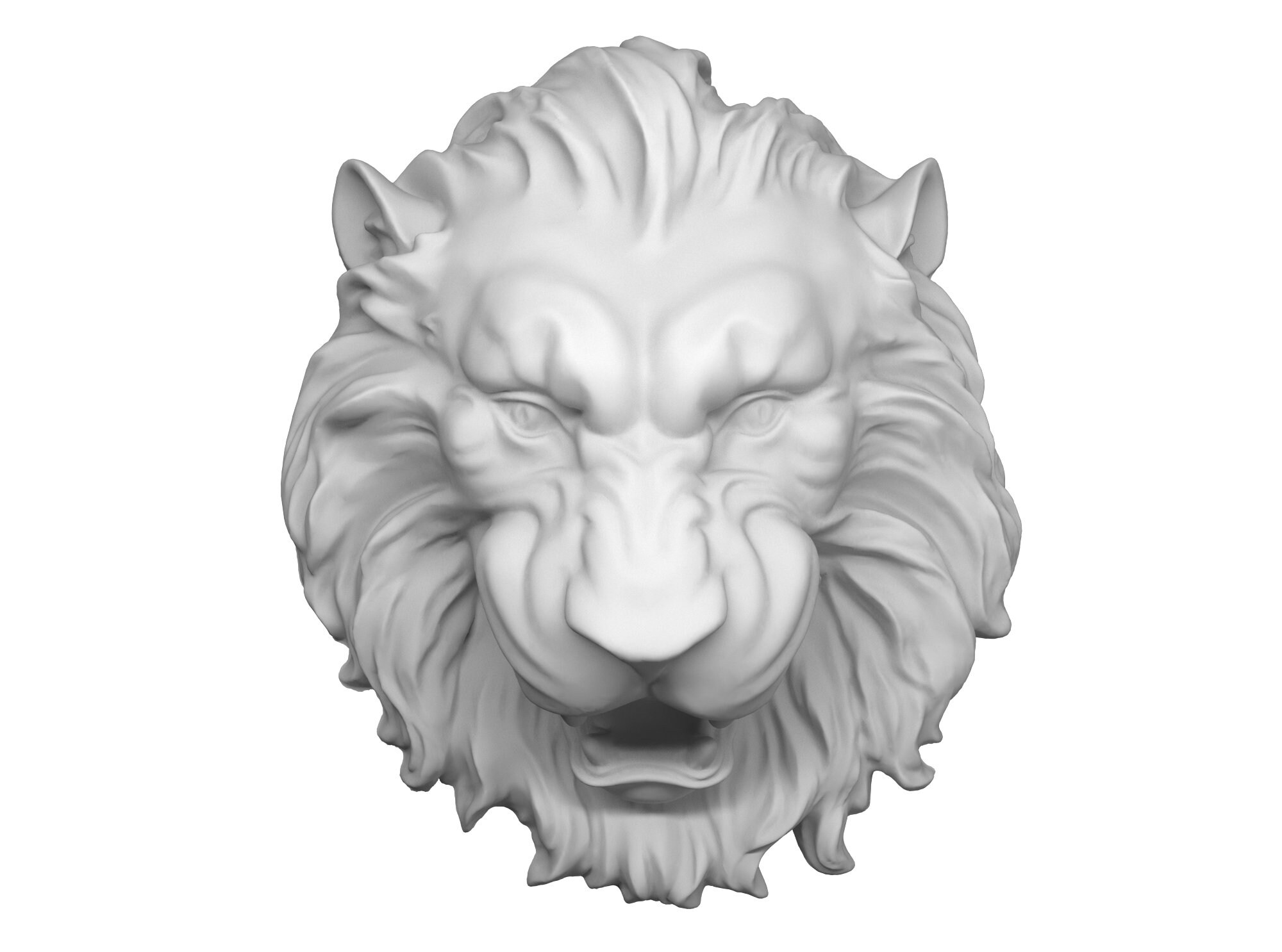 3D Stl Lion Head Model,3d Stl Drawing File,stl Lion for Printing,3d ...