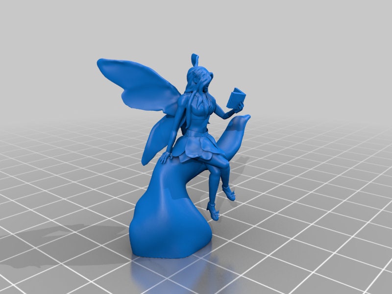 3D Stl Model,3d Stl Fairy Drawing File,stl for Priting,3d Printer and ...