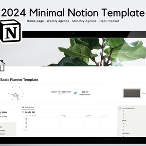 2024 Notion Template | Notion Dashboard | 2024 Digital Planner | Notion ...