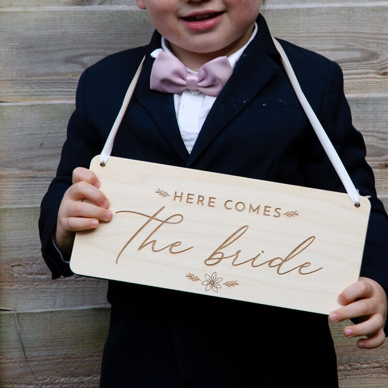 Ring Bearer Sign - Etsy