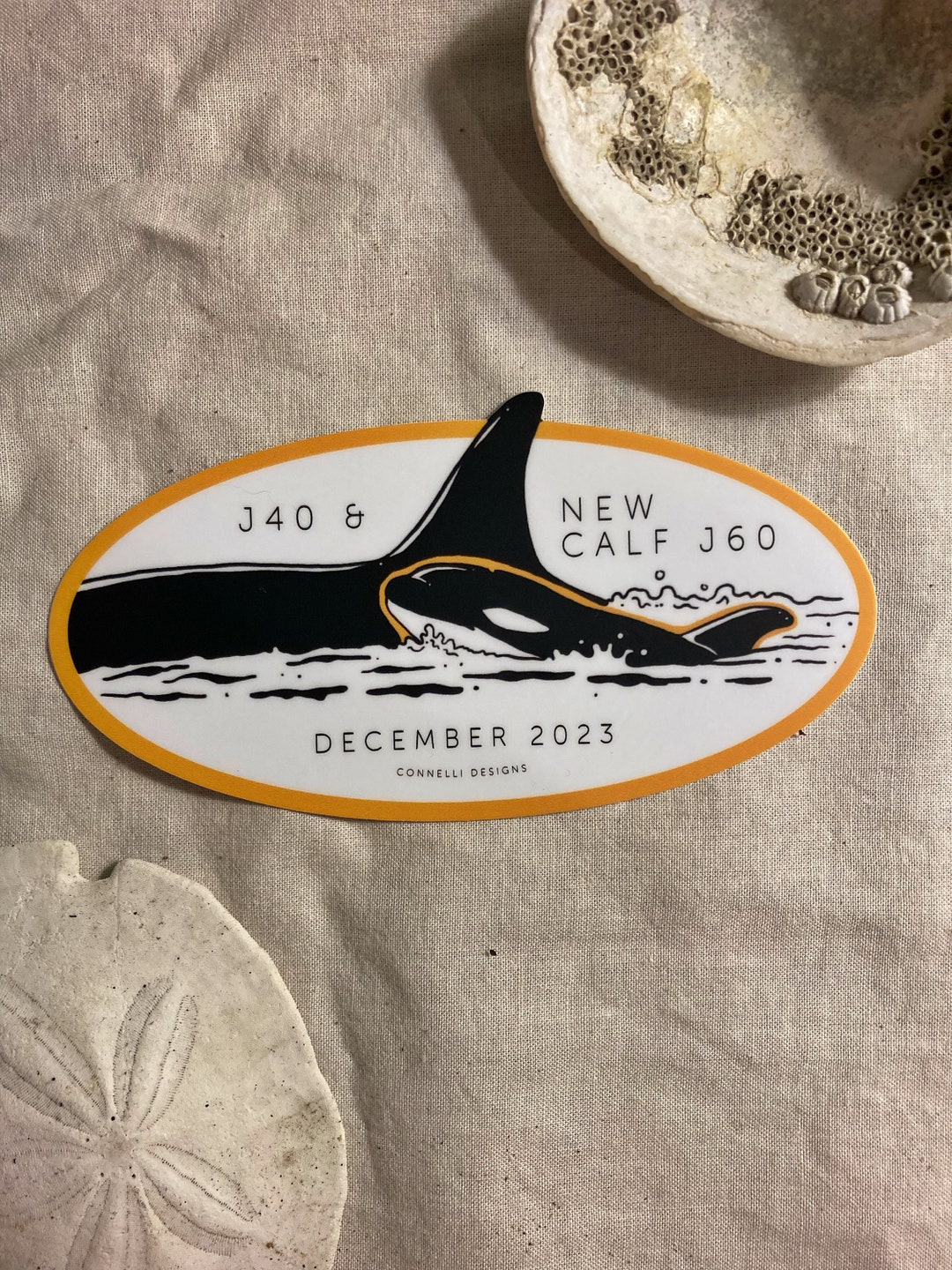 New Southern Resident Orca J60 Sticker - Etsy
