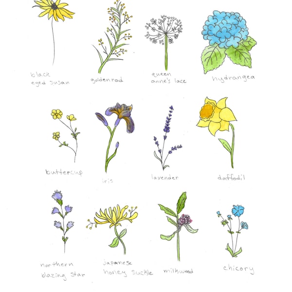 Island Flowers - Etsy