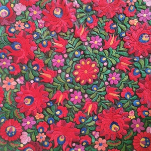 Antique Matyo Embroidered Table Cloth - Etsy