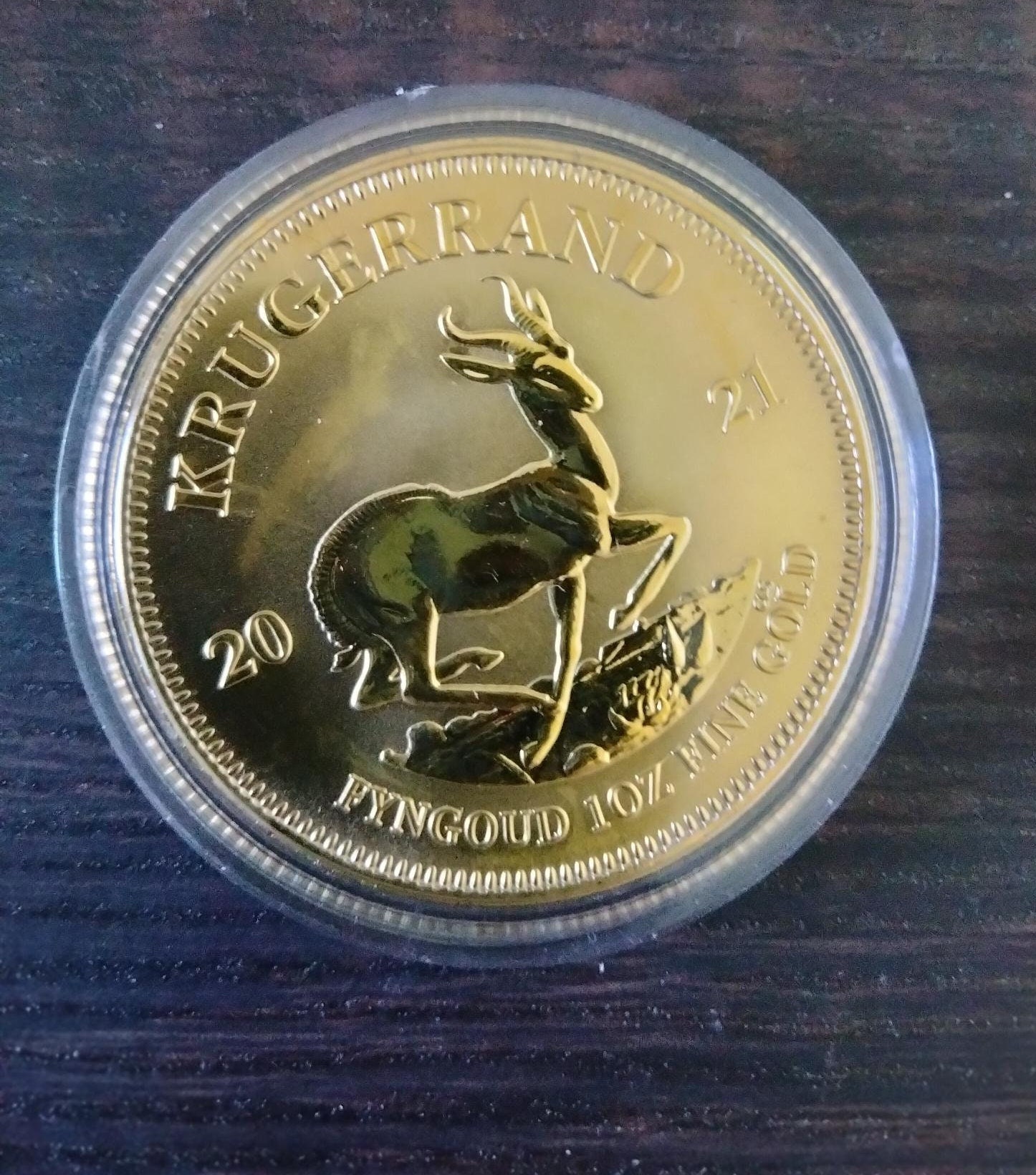 Stunning *2021* Krugerrand - Gold Plated / South Africa Coin - Etsy